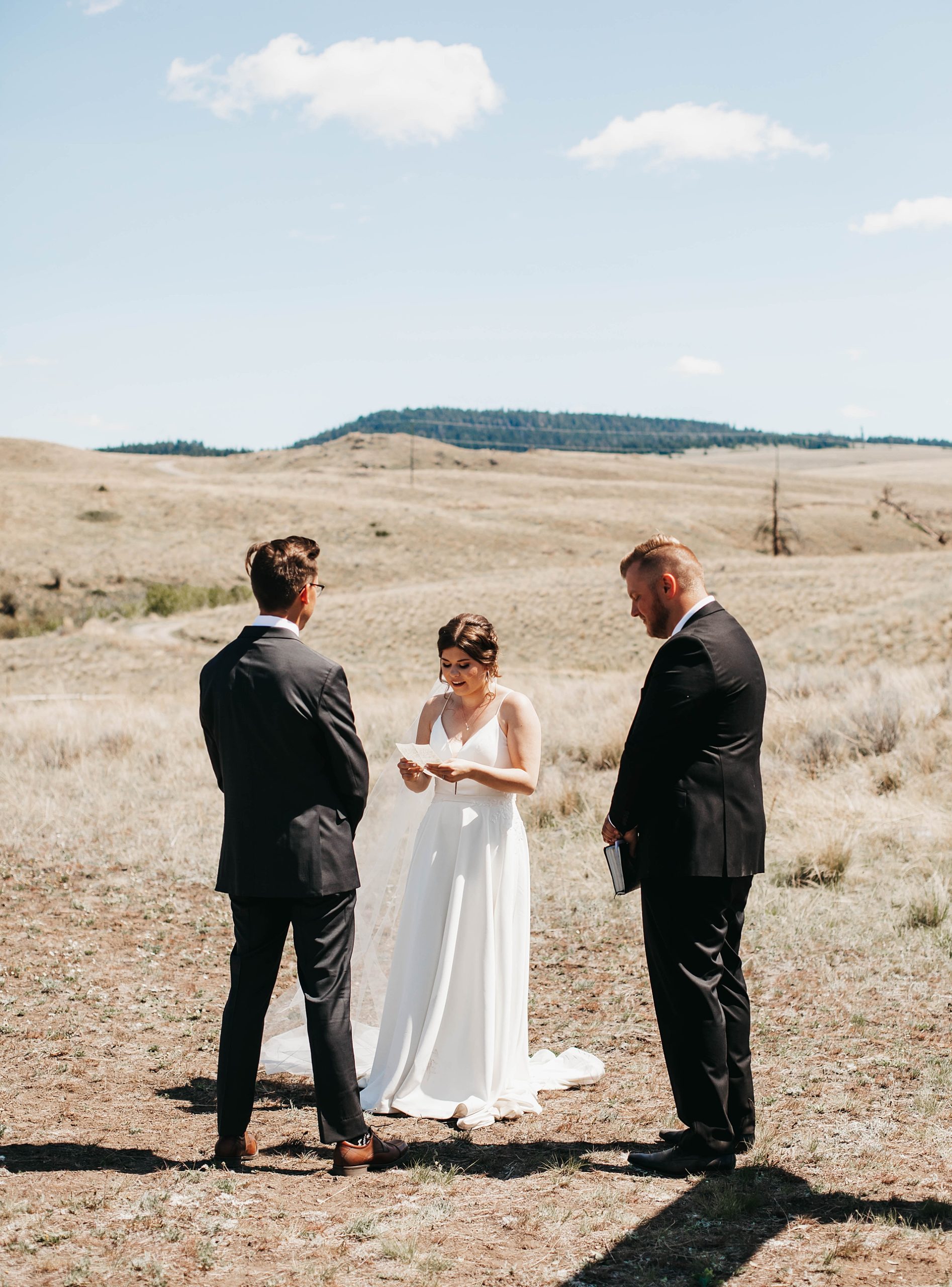 Rocking Ridge Ranch Wedding | Intimate Wedding in Kamloops ...